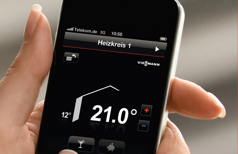 Aplicația Viessmann ViCare