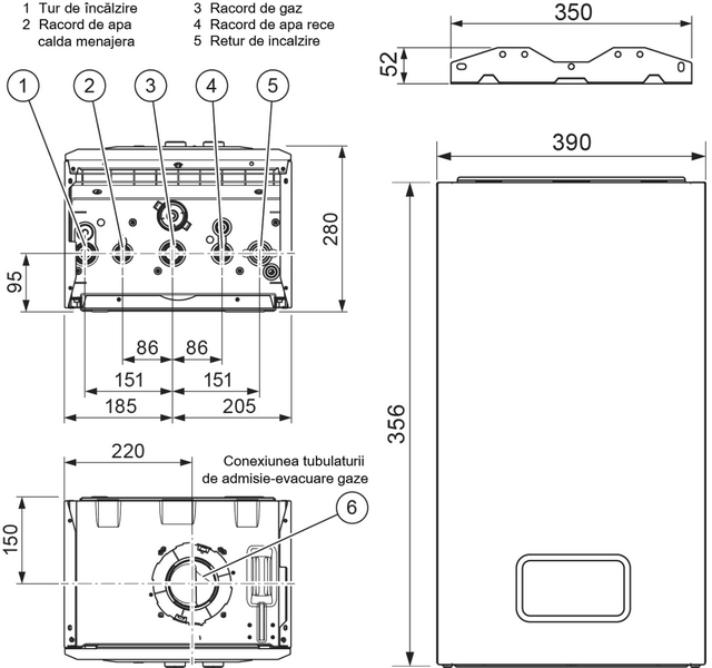 Centrala termica in condensare Protherm Leopard Condens 24 - 24 kW